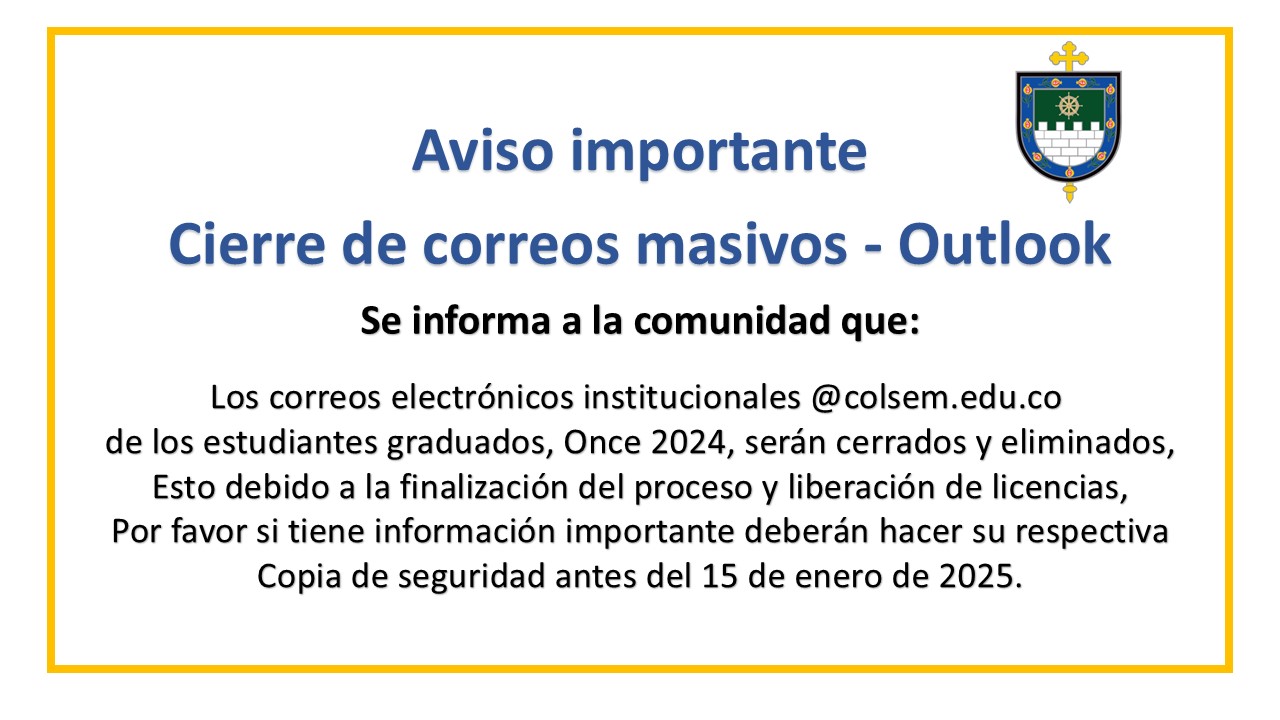 Colegio Seminario San Juan Apóstol – Preescolar, primaria y bachillerato